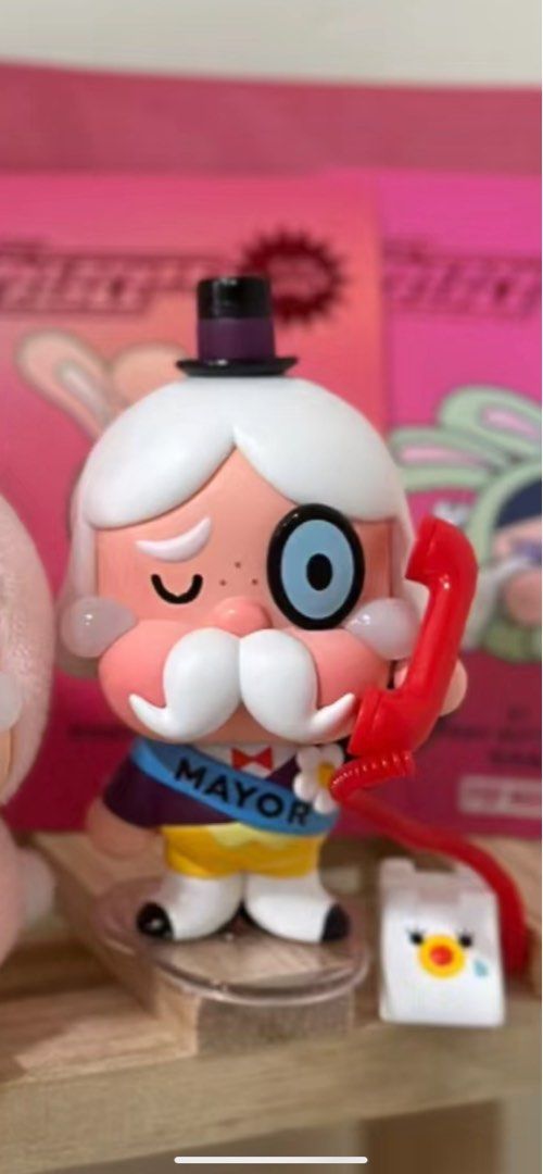 popmart lisa 同款 飛天小女警 popmart 市長 mayor, 興趣及遊戲, 玩具 & 遊戲類 - Carousell
