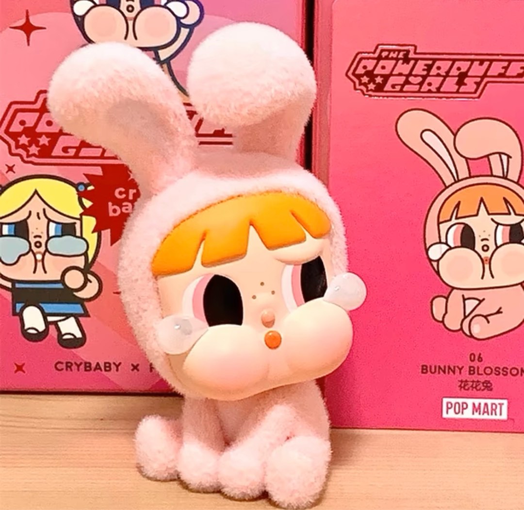 POPMART POWERPUFF GIRLS CRYBABY, Hobbies & Toys, Toys & Games on Carousell