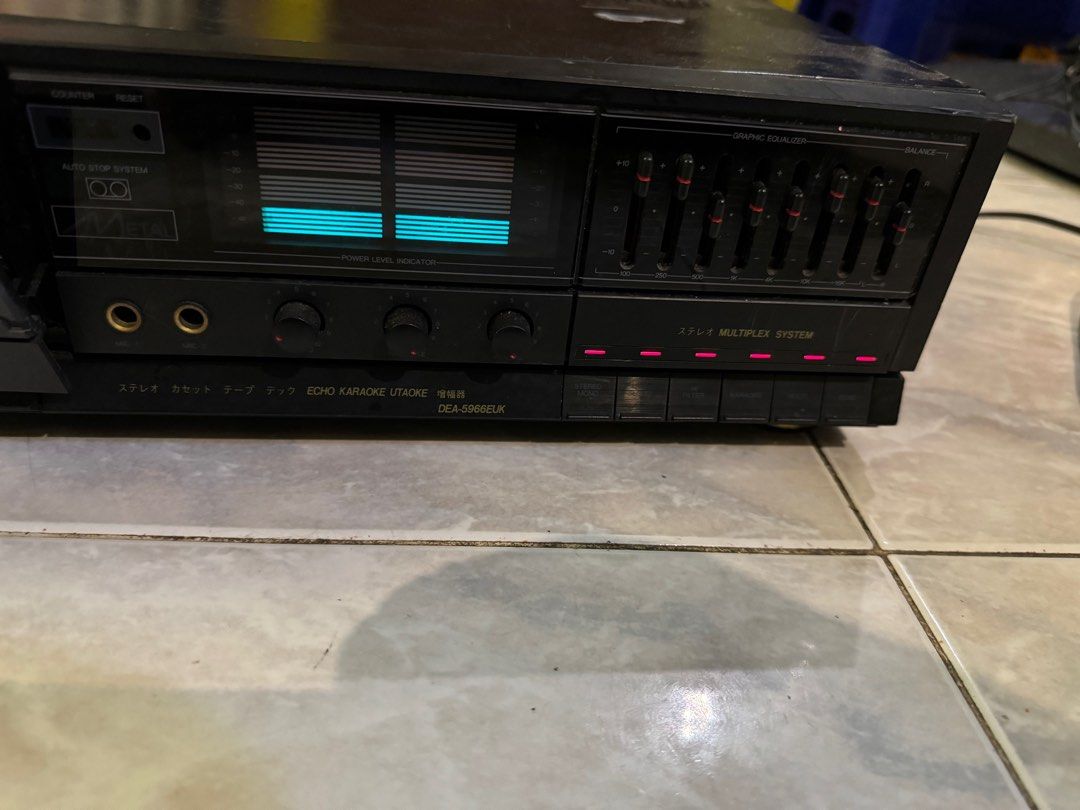 Primo stero cassette deck & amplifier, Audio, Soundbars, Speakers & Amplifiers on Carousell