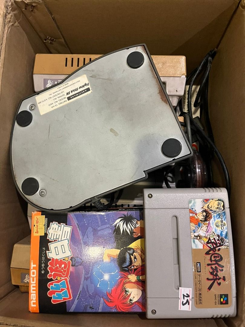 rare snes super nintendo sfc controller original asciiware fighter ...