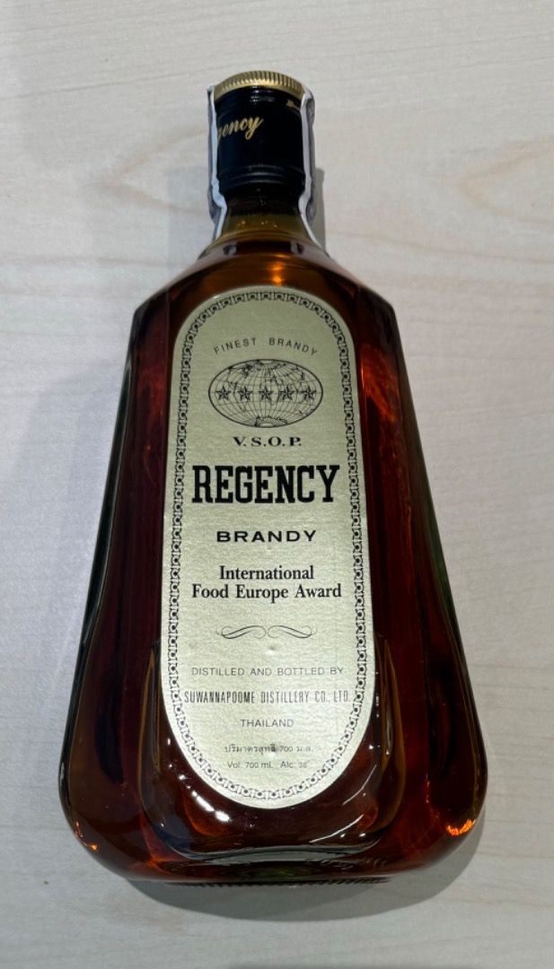 Regency V.S.O.P. Finest Brandy, 嘢食 & 嘢飲, 酒精飲料 - Carousell