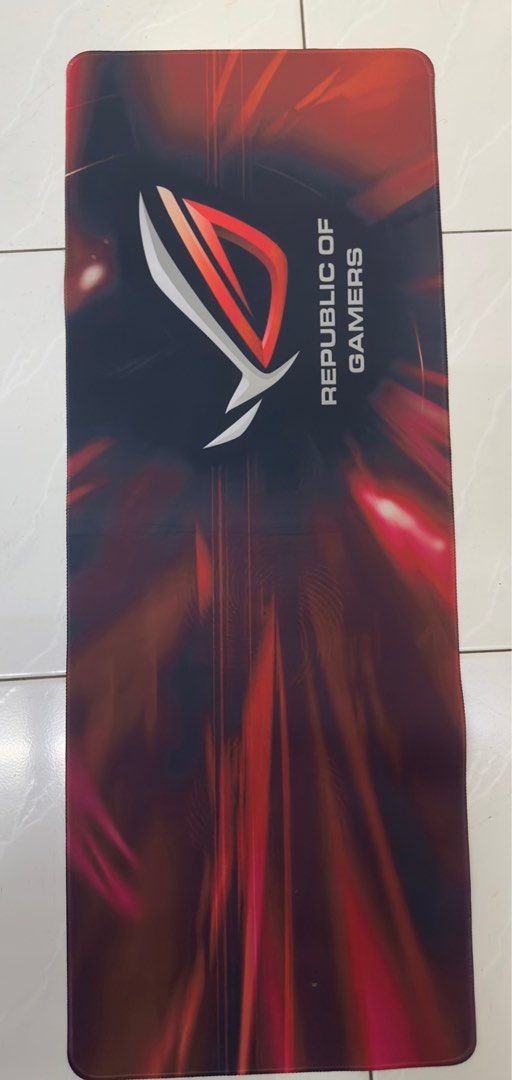 ROG custom mat, Computers & Tech, Parts & Accessories, Mouse ...