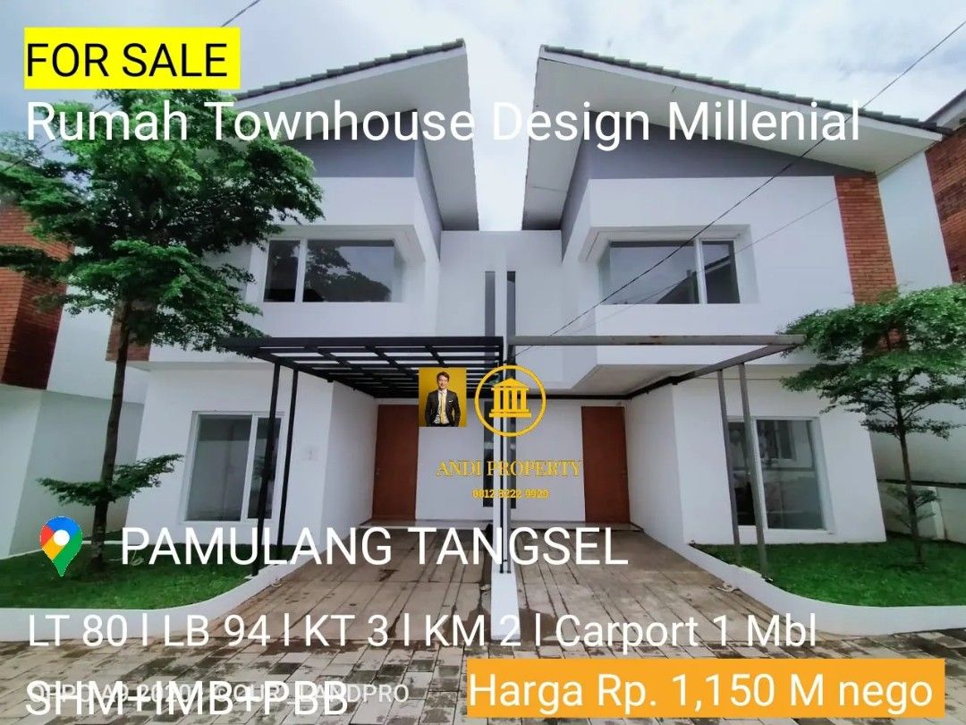 Rumah Pamulang Tangsel, Properti, Dijual di Carousell