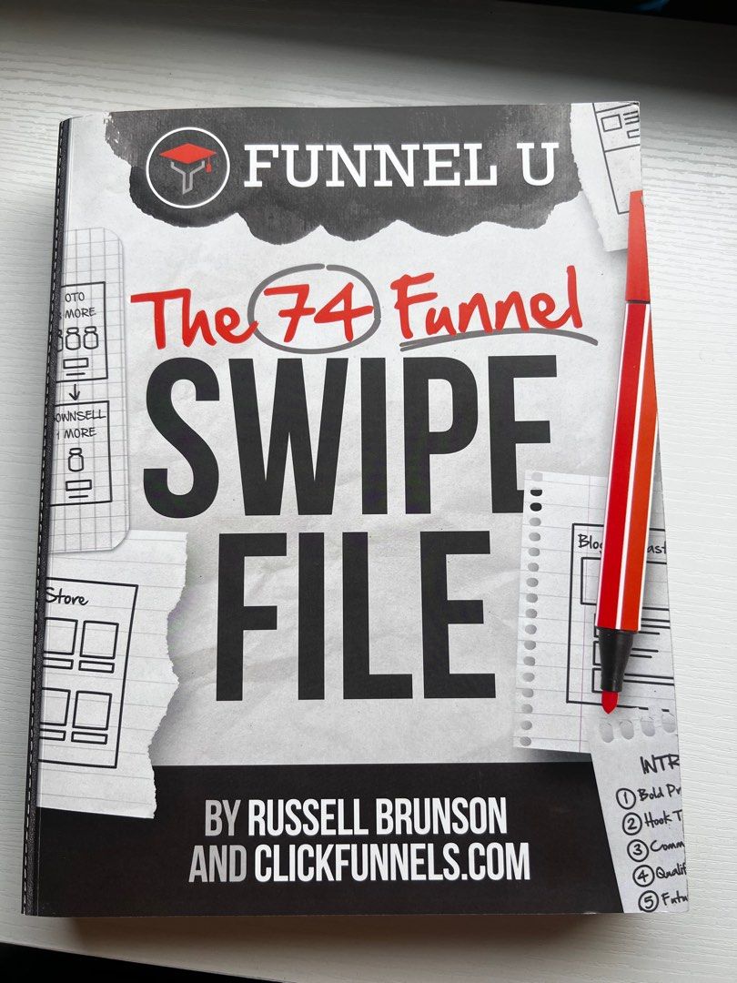 🎯Russell Brunson’s 74 Funnel Swipe File To Make More Money, Hobbies ...
