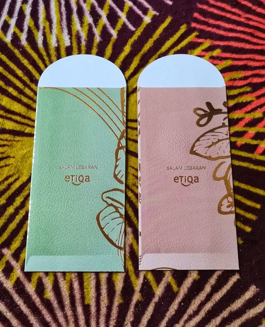Sampul Raya Etiqa (Pair), Hobbies & Toys, Collectibles & Memorabilia ...
