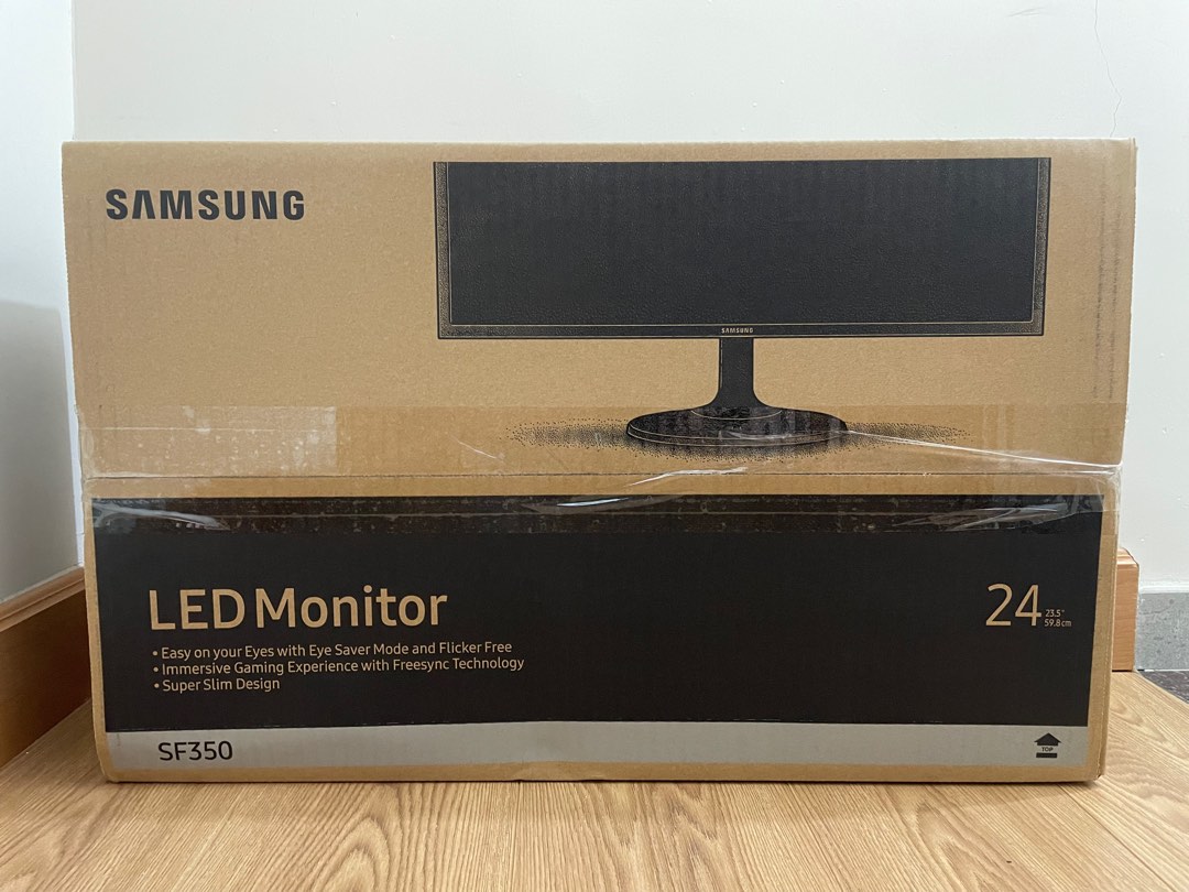 Samsung 24” monitor 螢幕 SF350 LED screen, 電腦＆科技, 電腦周邊及配件, 電子屏幕 - Carousell