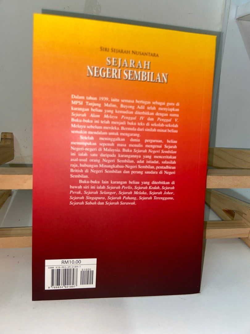 SEJARAH NEGERI SEMBILAN, Hobbies & Toys, Books & Magazines, Assessment ...