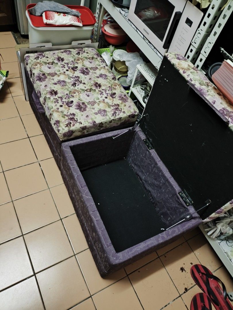 Sofa storage box, Furniture & Home Living, Home Improvement ...