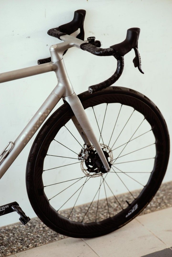 Sturdy Titanium Bespoke Road Bike, Sports Equipment, Bicycles & Parts ...