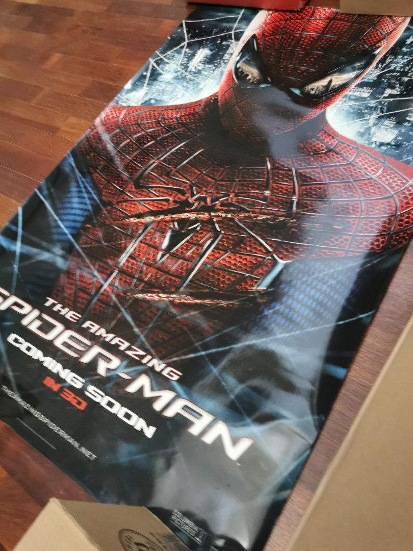 The Amazing Spiderman Poster Original, Hobbies & Toys, Collectibles ...