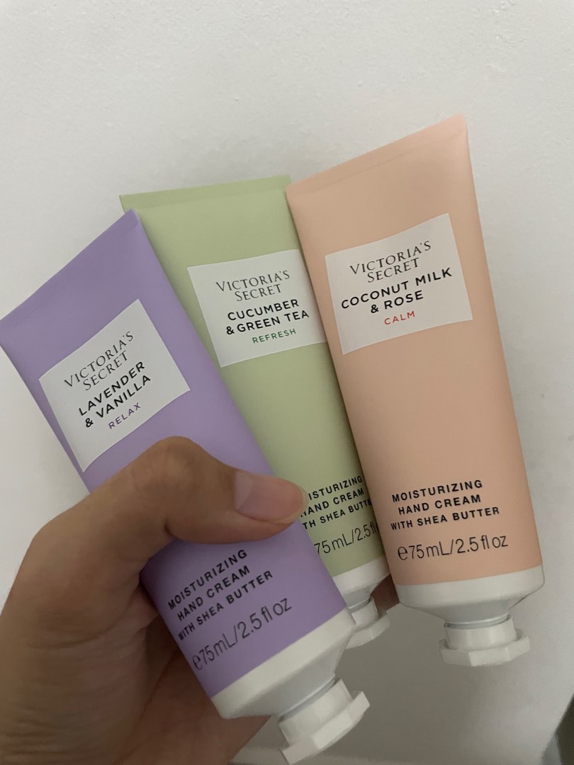 Victoria's secret hand creams with shea butter, Beauty & Personal Care ...