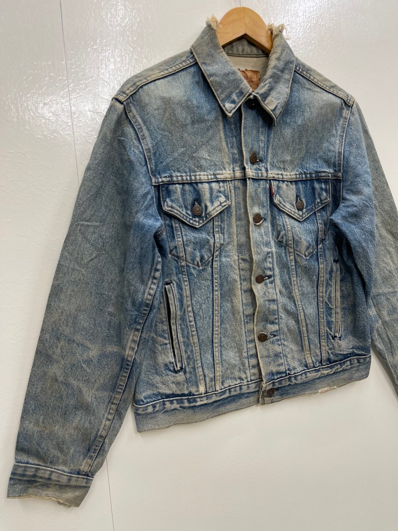 Vintage 70s80s Levis Denim Jacket Nice Faded Fashion Stye, Men's Fashion, Coats, Jackets and ...