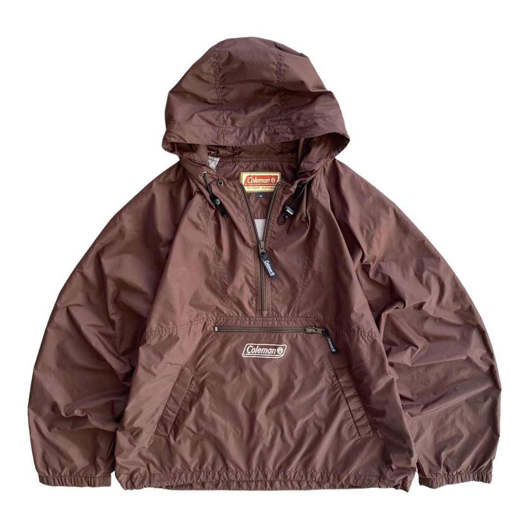 Vtg Coleman Halfzipper Anorak Windbreaker Gorpcore, Men's Fashion ...