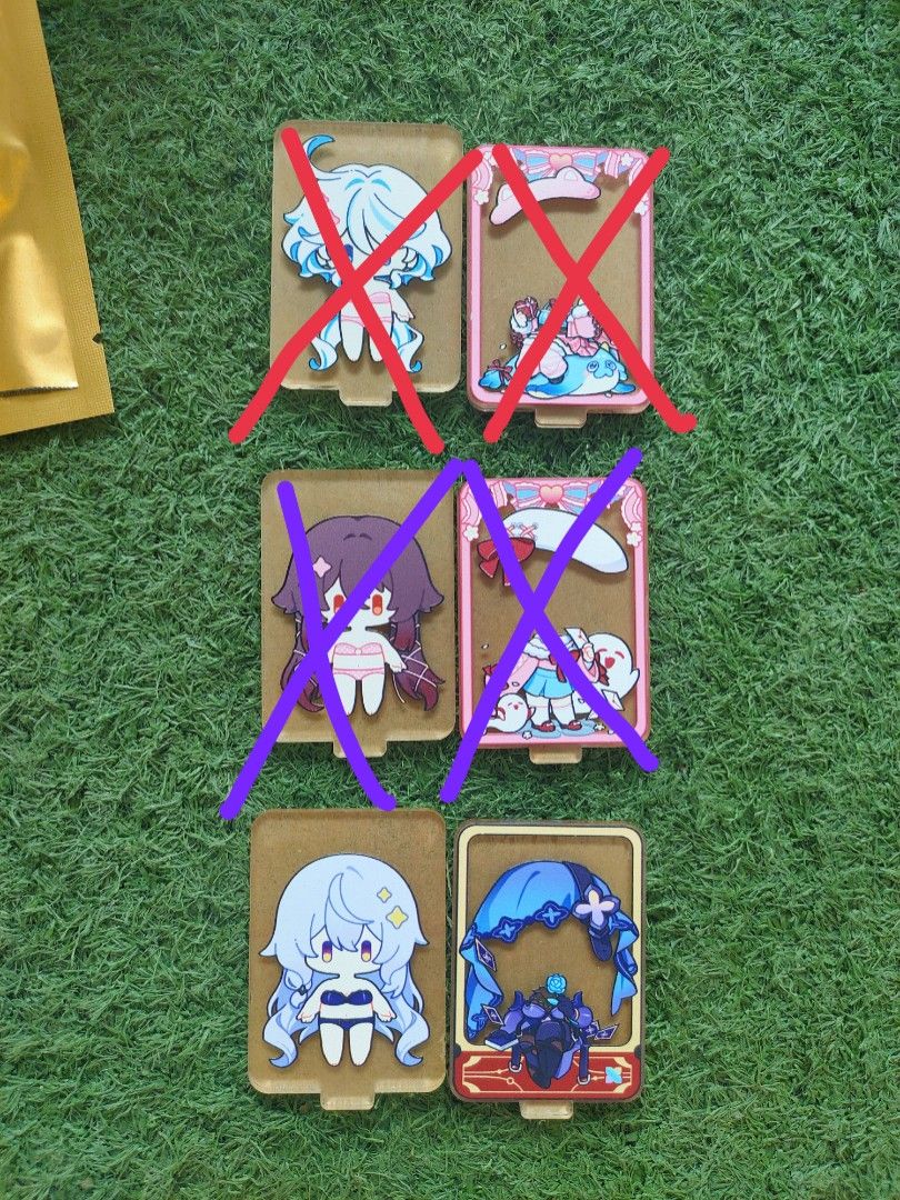 [WTT/WTS] Genshin Impact Honkai Star Rail HSR Mini Acrylic Standee ...