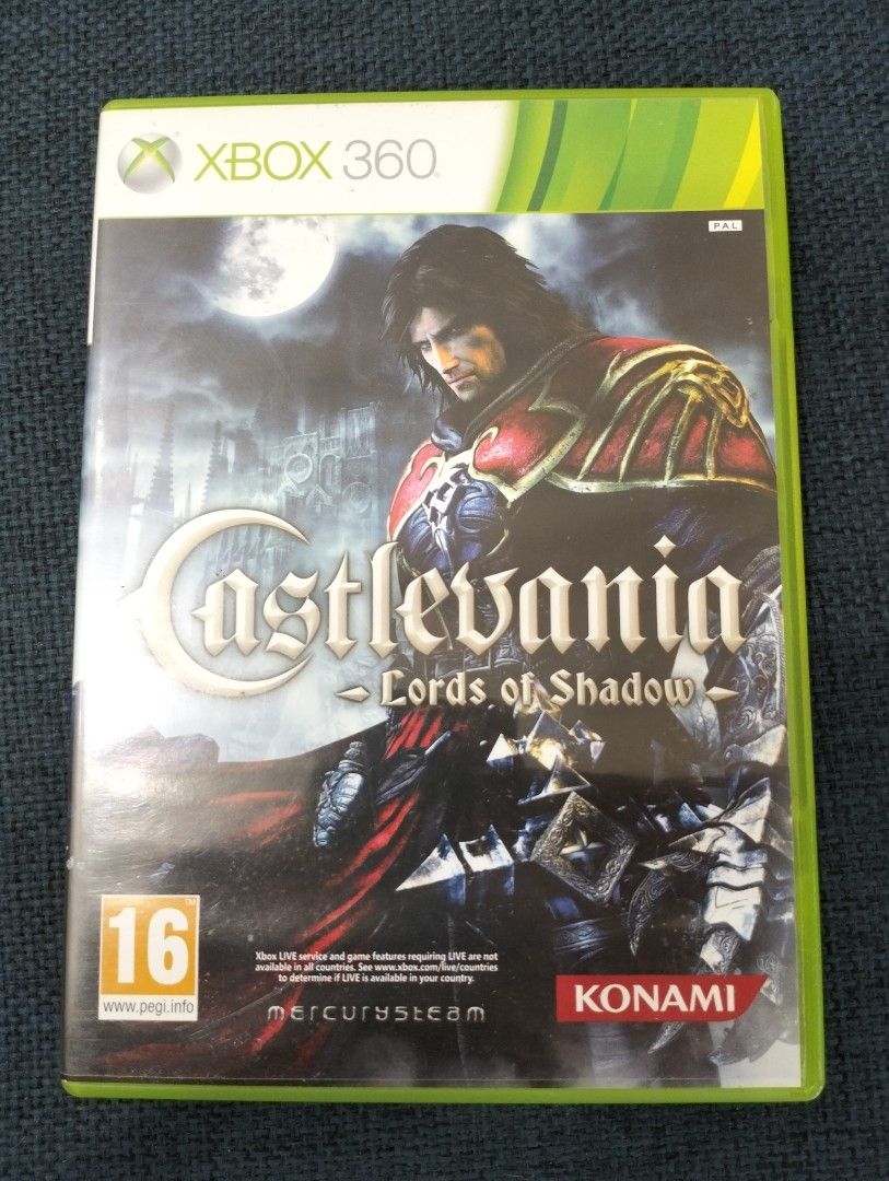 XBOX 360 Castlevania Lords of Shadow Konami PAL, complete, Video Gaming ...