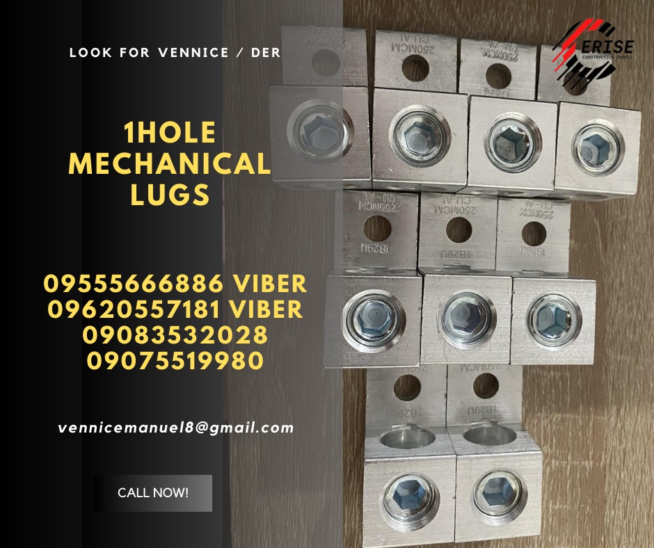 1HOLE mechanical universal lugs, Commercial & Industrial, Construction ...