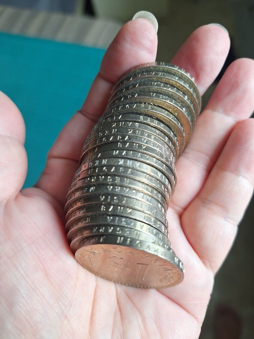 20x 1971 RM1 Malaysia currency 1st series one Ringgit old coins, World ...