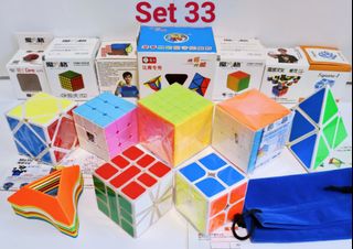 3⃣8⃣♨️ Rubiks Cubes BRAND NEW Set 38 Moyu / Mofangjiaoshi Package of 7 ...