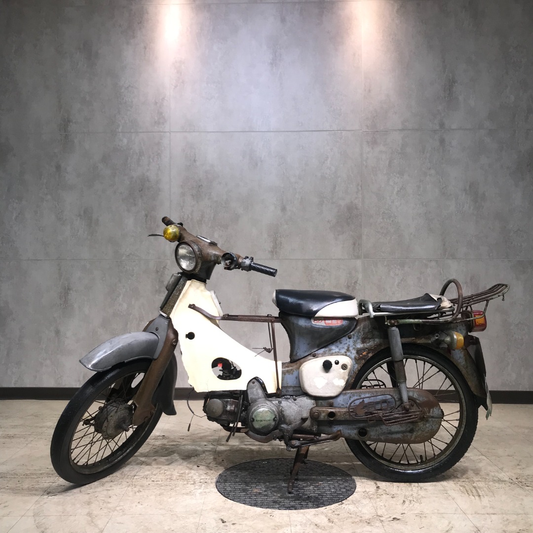 「大粒無牌車輛」 HONDA C80 編號： NO-043{無法再領牌}, 機車, 二手機車在旋轉拍賣