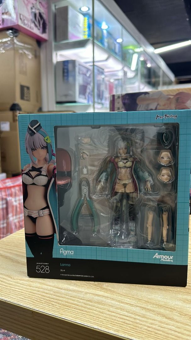 SOLD 全新 Max Factory Figma 528 Lanna Plastic Angel 山下俊也, 興趣及遊戲, 玩具 & 遊戲類 - Carousell