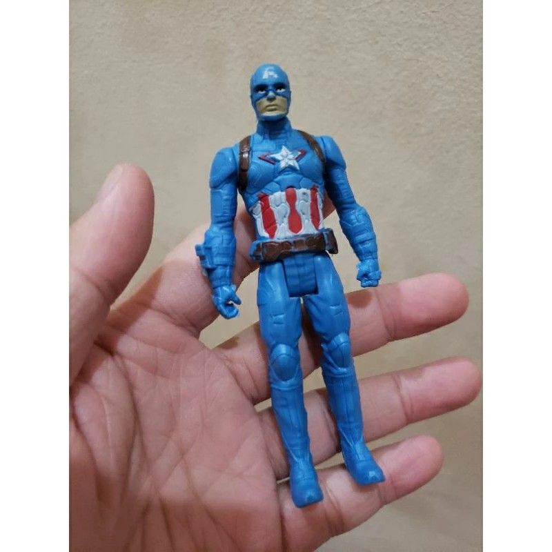 ACTION FIGURE SUPERHERO MARVEL CAPT AMERIKA KAPTEN AMRIK AVENGER ...