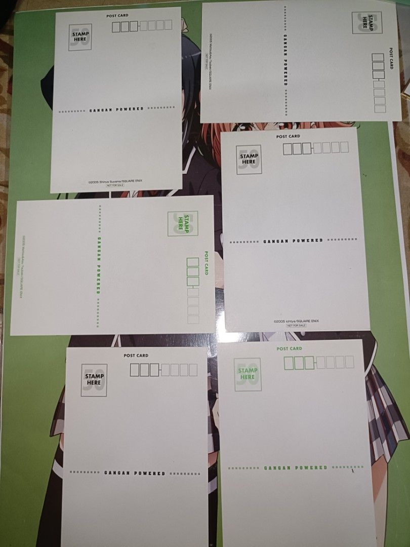 Anime postcards, Hobbies & Toys, Collectibles & Memorabilia, J-pop on ...