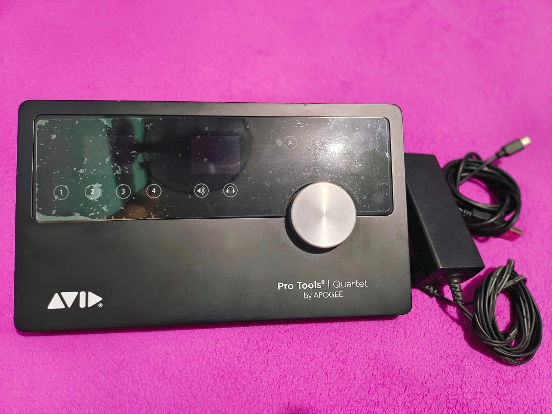 Avid Pro tools Quartet by Apogee for Sale or Swap, Hobbies & Toys ...