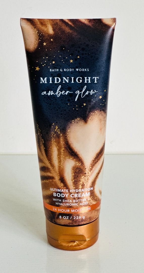 BATH & BODY WORKS ULTIMATE HYDRATION BODY CREAM W/ SHEA BUTTER & HYALURONIC ACID - MIDNIGHT ...