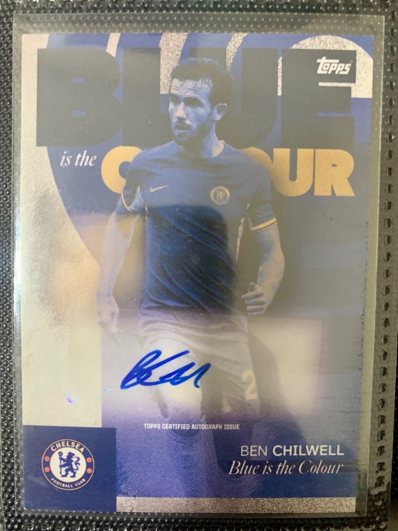 Ben Chilwell Blue Is The Colour Autograph, Hobbies & Toys, Collectibles ...