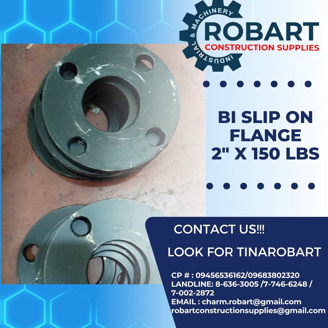 BI Slip On Flange 2" X 150 Lbs, Commercial & Industrial, Construction ...