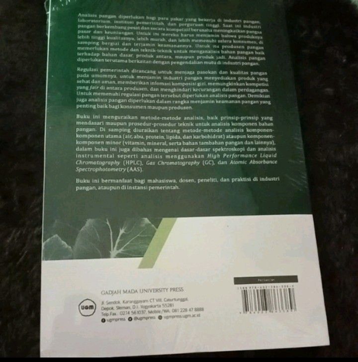 [NEW] Buku Analisis Pangan - UGM Press, Buku & Alat Tulis, Buku di ...