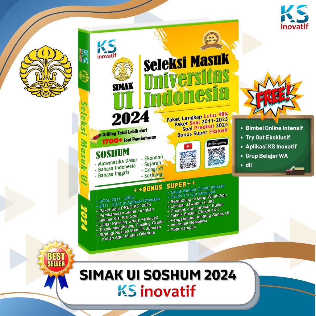 BUKU KAMPUNG SOAL SIMAK UI SOSHUM 2024, Buku & Alat Tulis, Buku di ... BUKU KAMPUNG SOAL SIMAK UI SOSHUM 2024, Buku & Alat Tulis, Buku di ...