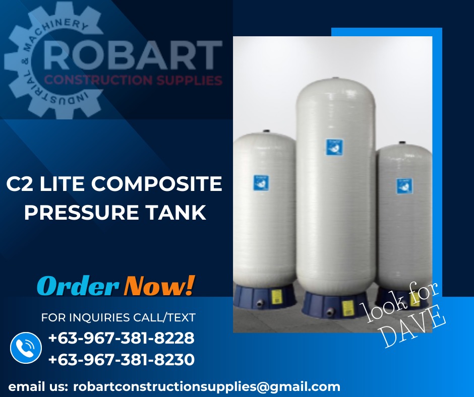 C2 LITE COMPOSITE PRESSURE TANK, Commercial & Industrial, Construction ...