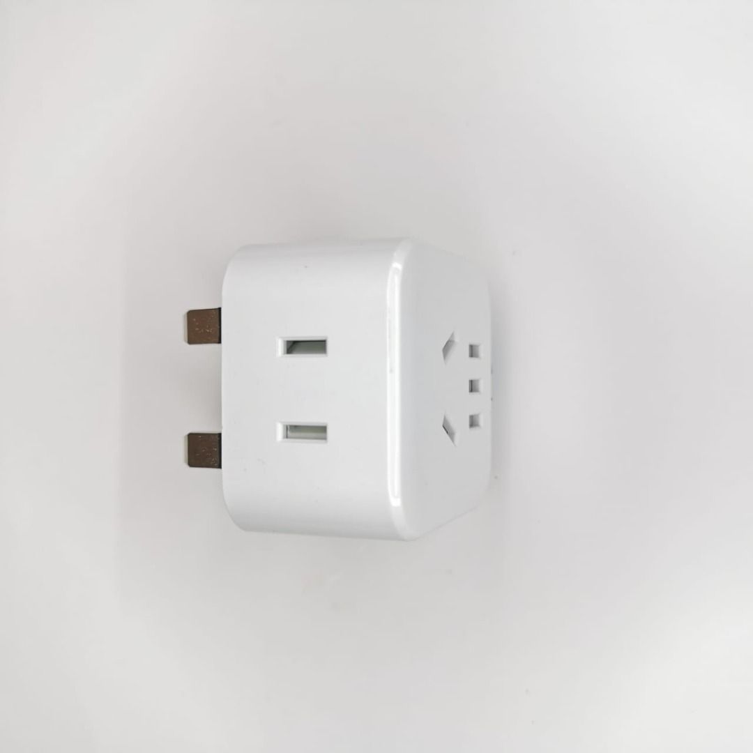 CN to UK Plug 3 Pin with Extra 2 Pin CN Plug Charger Converter Adaptor ...