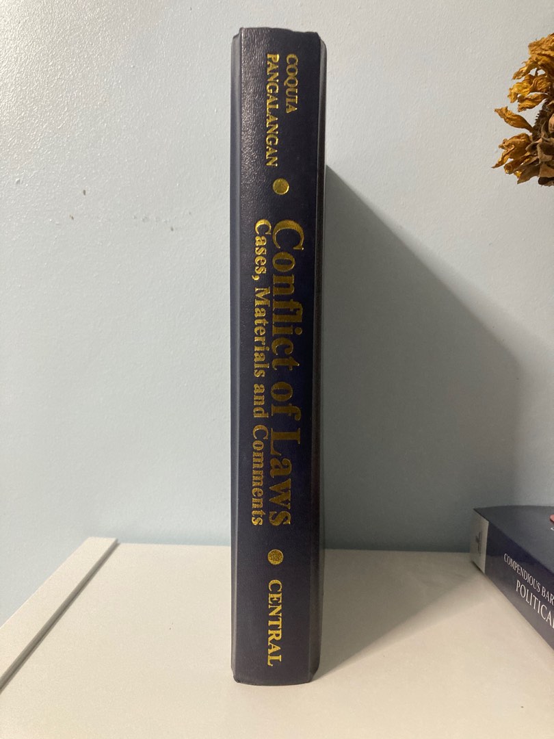 Conflict of Laws (Jorge Coquia), Hobbies & Toys, Books & Magazines ...