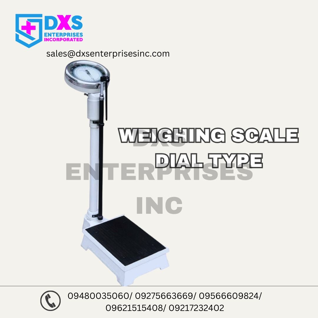 DIAL TYPE WEIGHING SCALE, Health & Nutrition, Health Monitors ...
