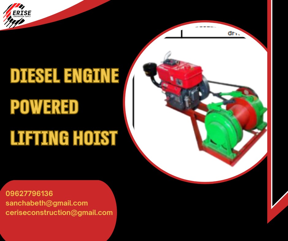 Diesel Engine Powered Lifting Hoist, Commercial & Industrial ...