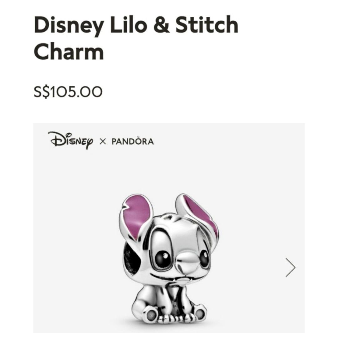 Disney Lilo & Stitch Charm 798844C01, Men's Fashion, Watches ...