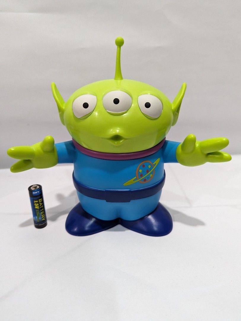 DISNEY TOY STORY ALIEN PIGGY BANK, Hobbies & Toys, Toys & Games on ...