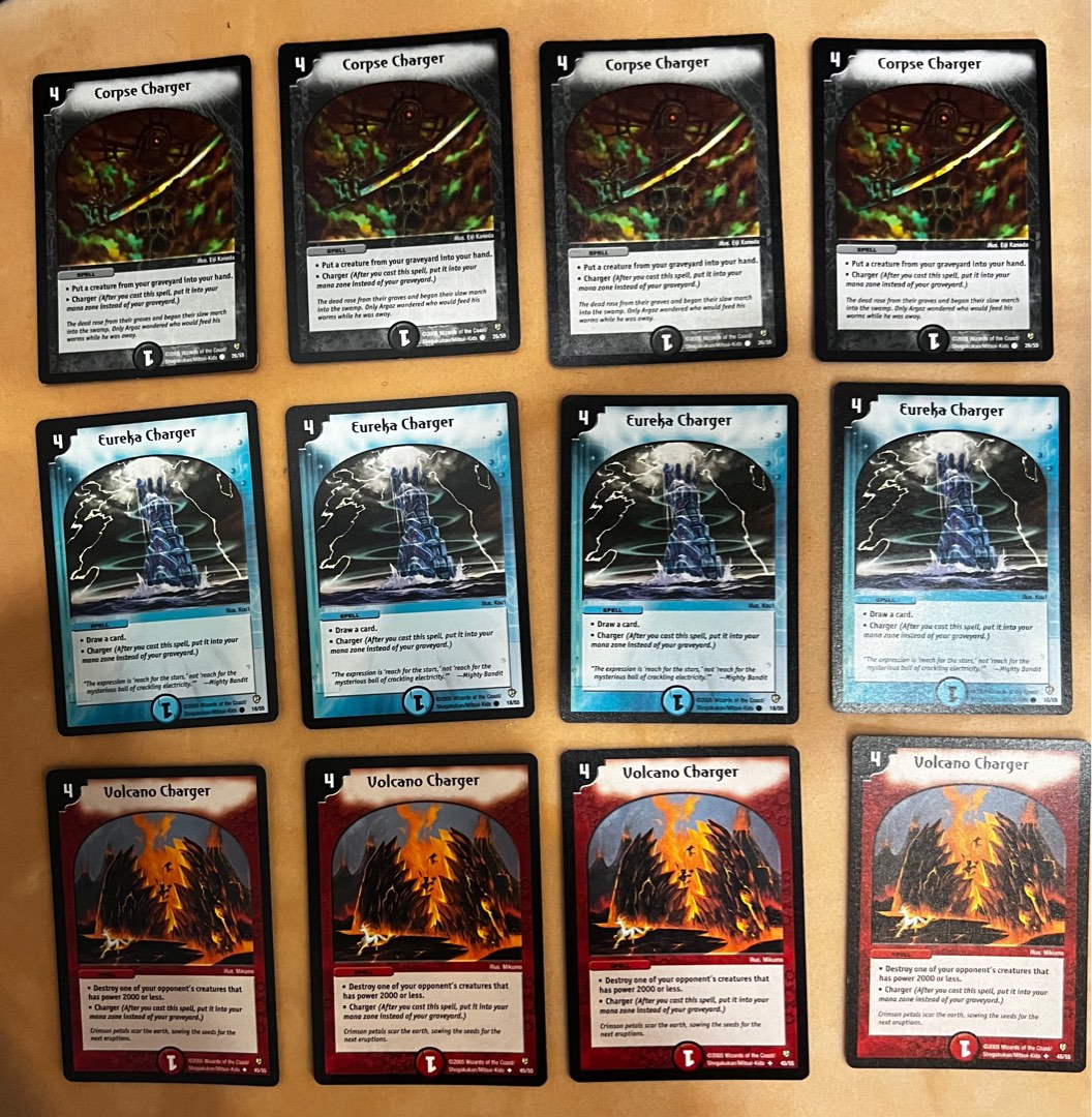 Duel Masters Eureka Volcano Corpse Charger, Hobbies & Toys, Toys ...