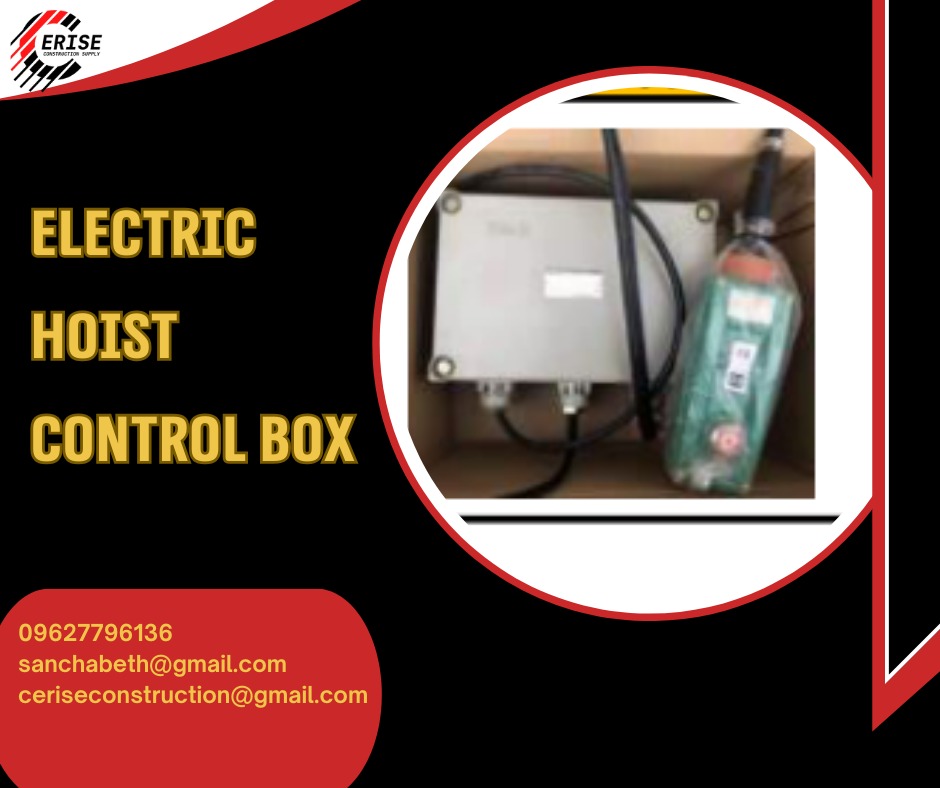 Electric Hoist Control Box, Commercial & Industrial, Construction Tools ...