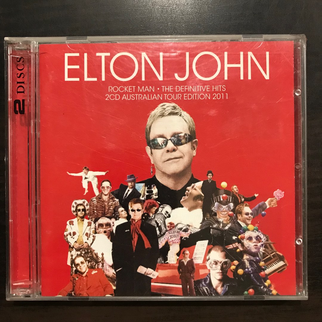 Elton John double disc CD (Box Aus), Hobbies & Toys, Music & Media, CDs ...
