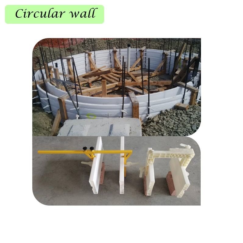 flex plastic formwork curve concrete work sidewalk footpath garden ...