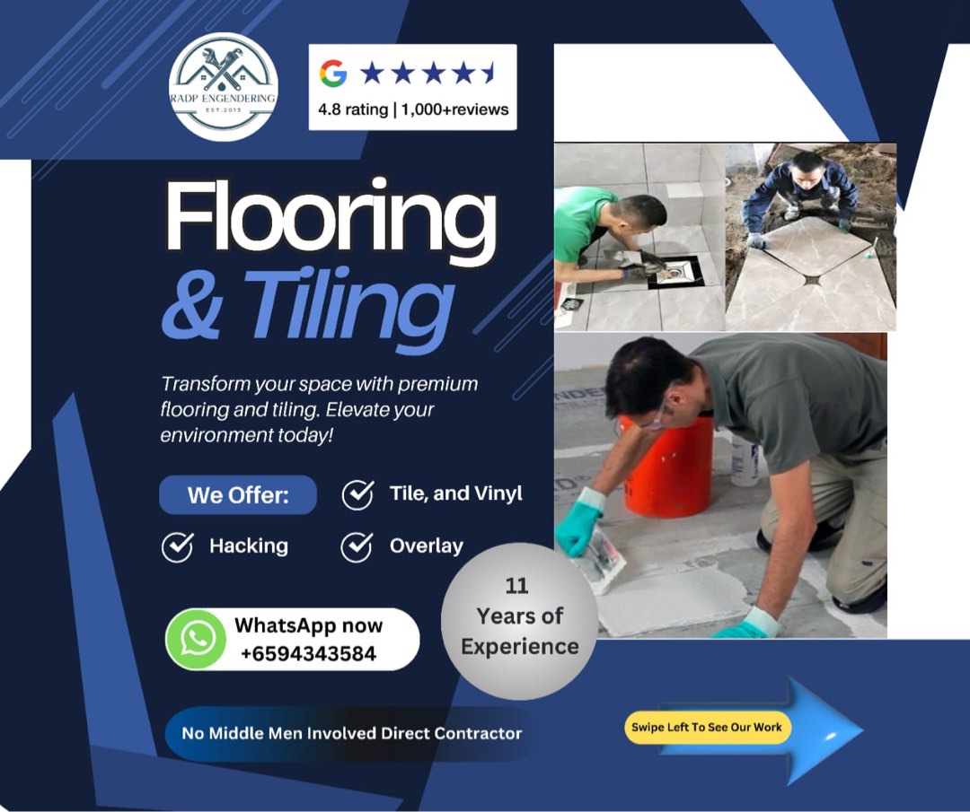 11 Years Experienced Floor tiling/Home tiling services/tiles services ...