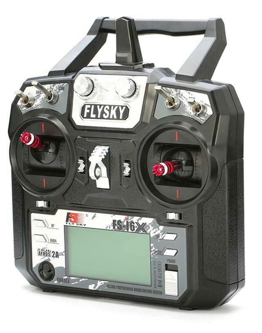 Flysky FS-i6X 2.4GHz 10 Channel RC Radio Transmitter Remote Controller Mode 2 with Full Sized ...