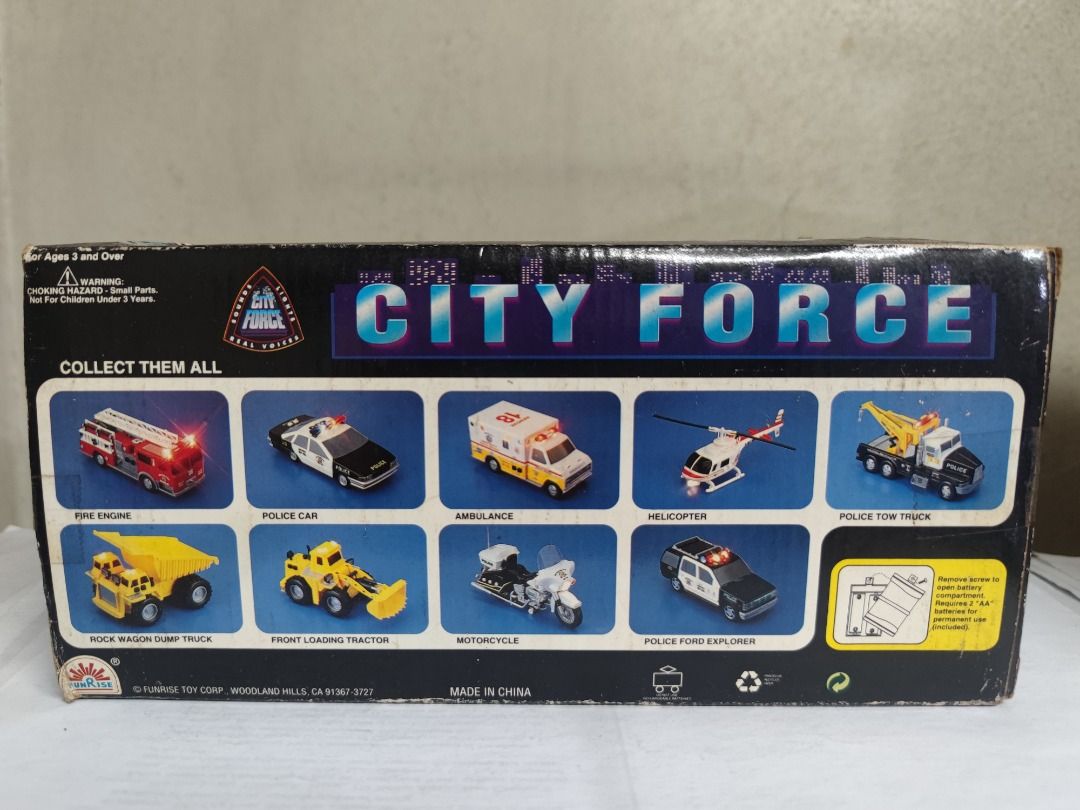 FunRise 1992 City Force Ford Explorer Ambulance Collectible, Commercial ...