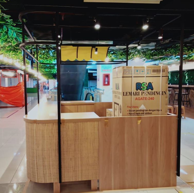 GEROBAK BOOTH JUALAN BOOTH STAND BISA UNTUK MINUMAN MAKANAN DAN LAIN ...