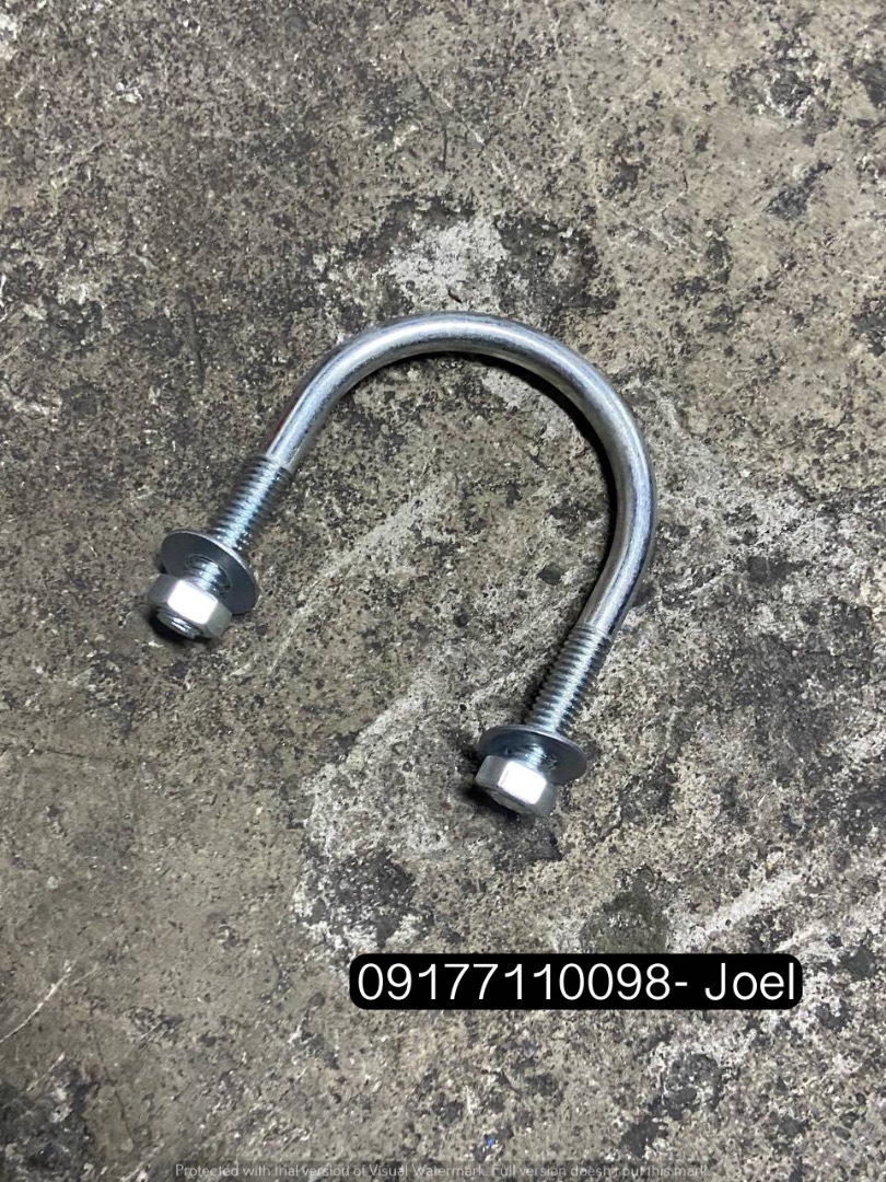 GI U Bolt with Nuts & Washer, Commercial & Industrial, Construction ...