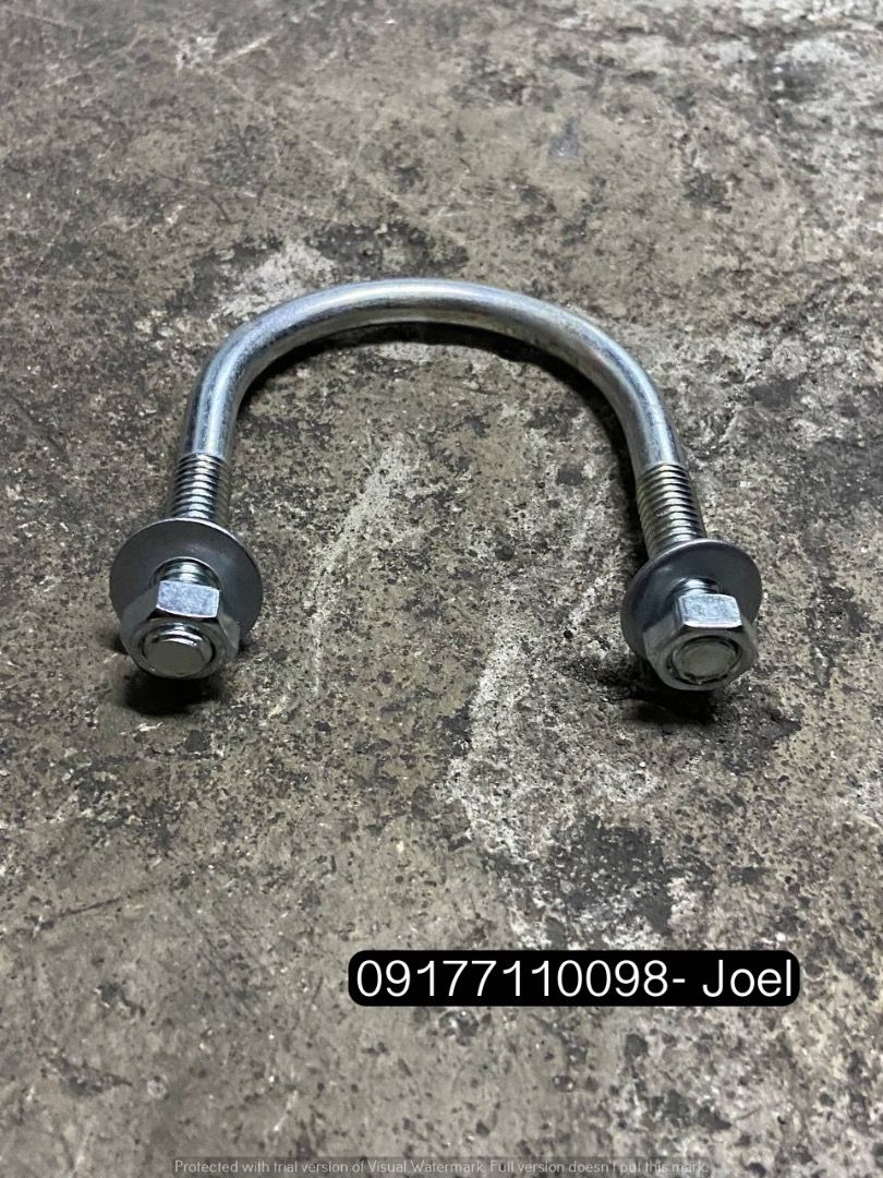 GI U Bolt with Nuts & Washer, Commercial & Industrial, Construction ...