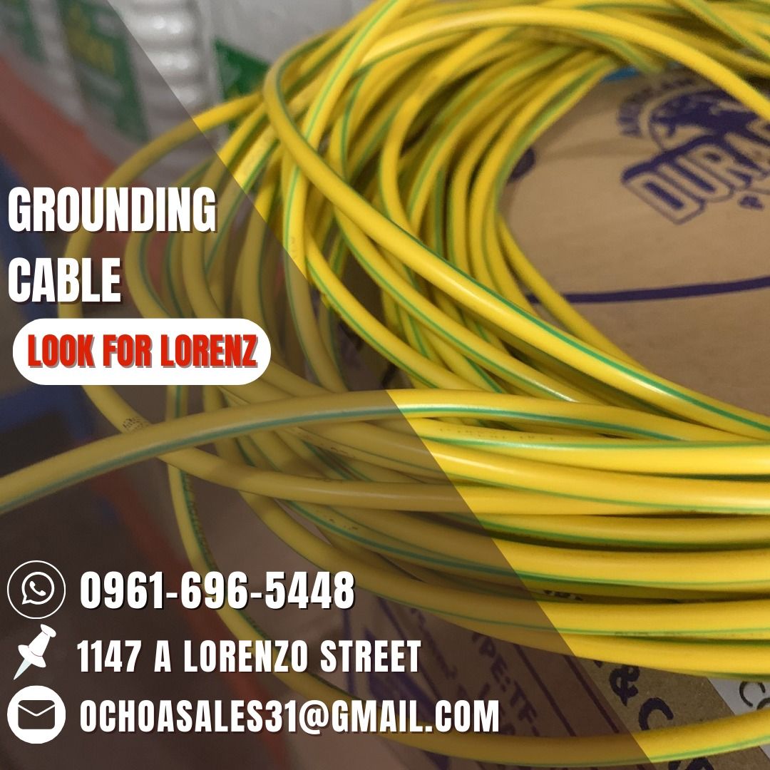GROUNDING CABLE, Commercial & Industrial, Construction & Building ...